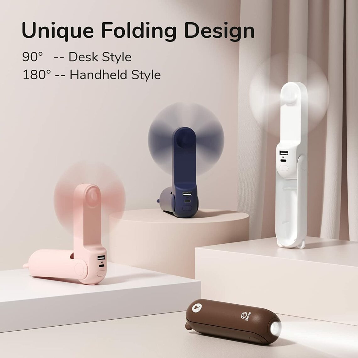 JISULIFE 3 in 1 Handheld Mini Fan | Tech It Out