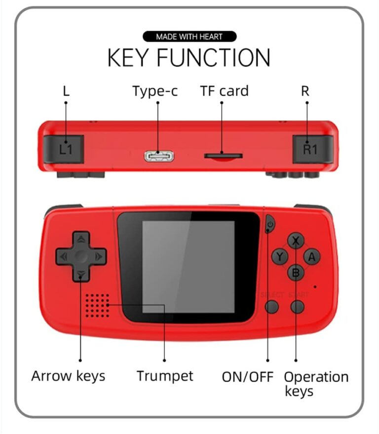 Powkiddy Q36 Mini Handheld Game Console | Tech It Out