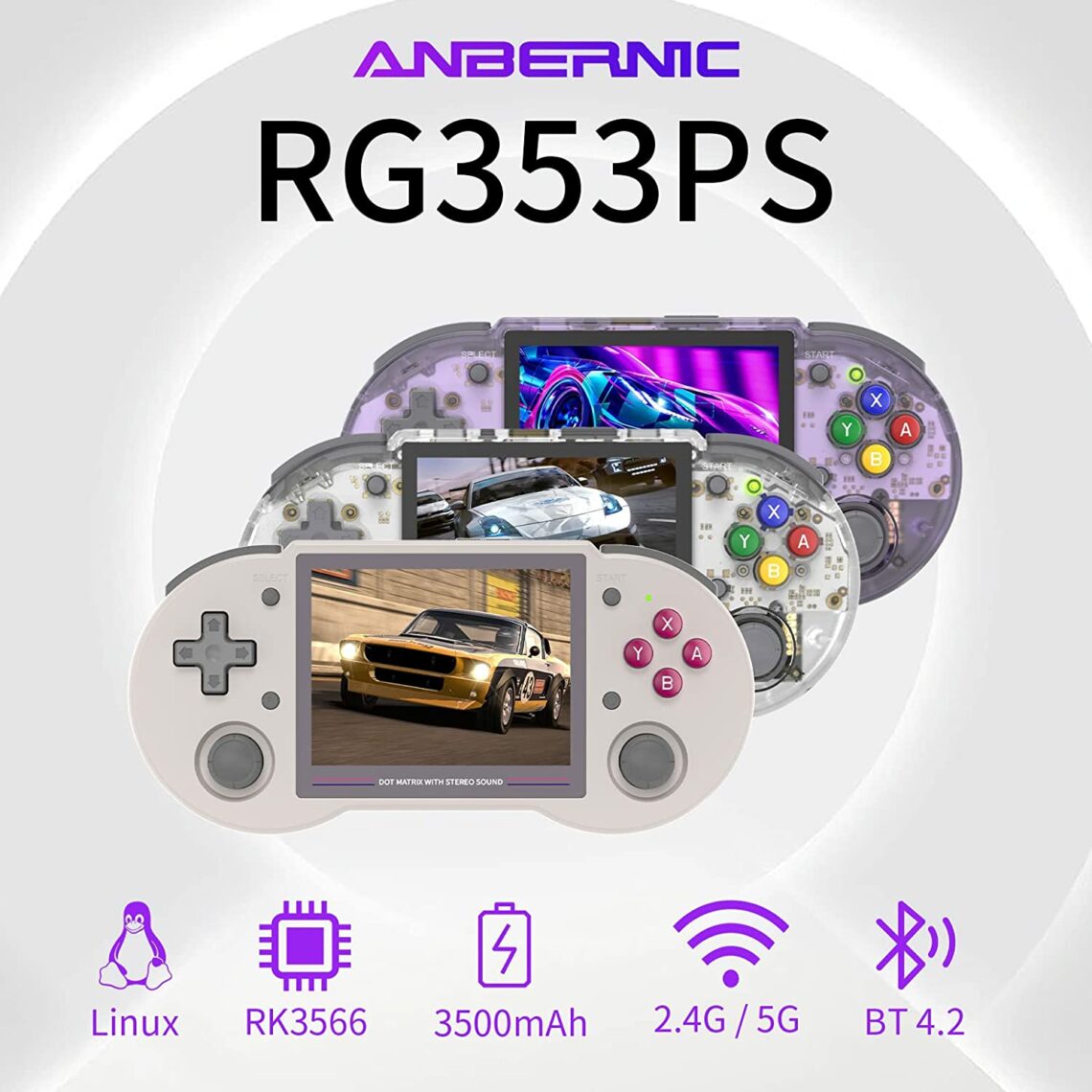 ANBERNIC RG353PS Handheld Game Console Tech It Out